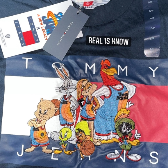 Tops | Tommy Jeans X Tommy Hilfiger X Space Jam Collab | Poshmark